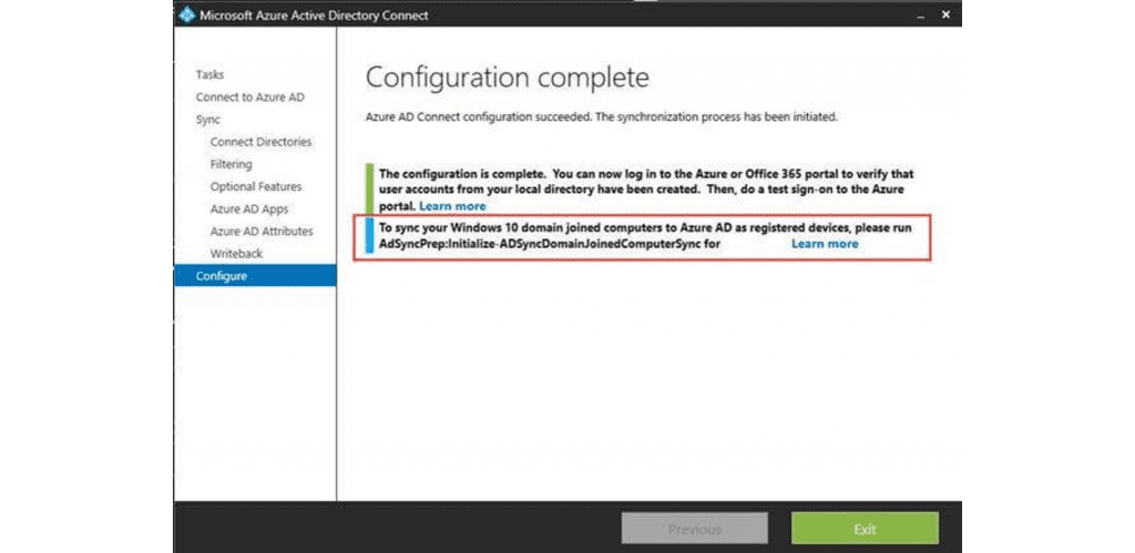 Azure Ad Connect Syncing Domain Joined Computers To Active Directory