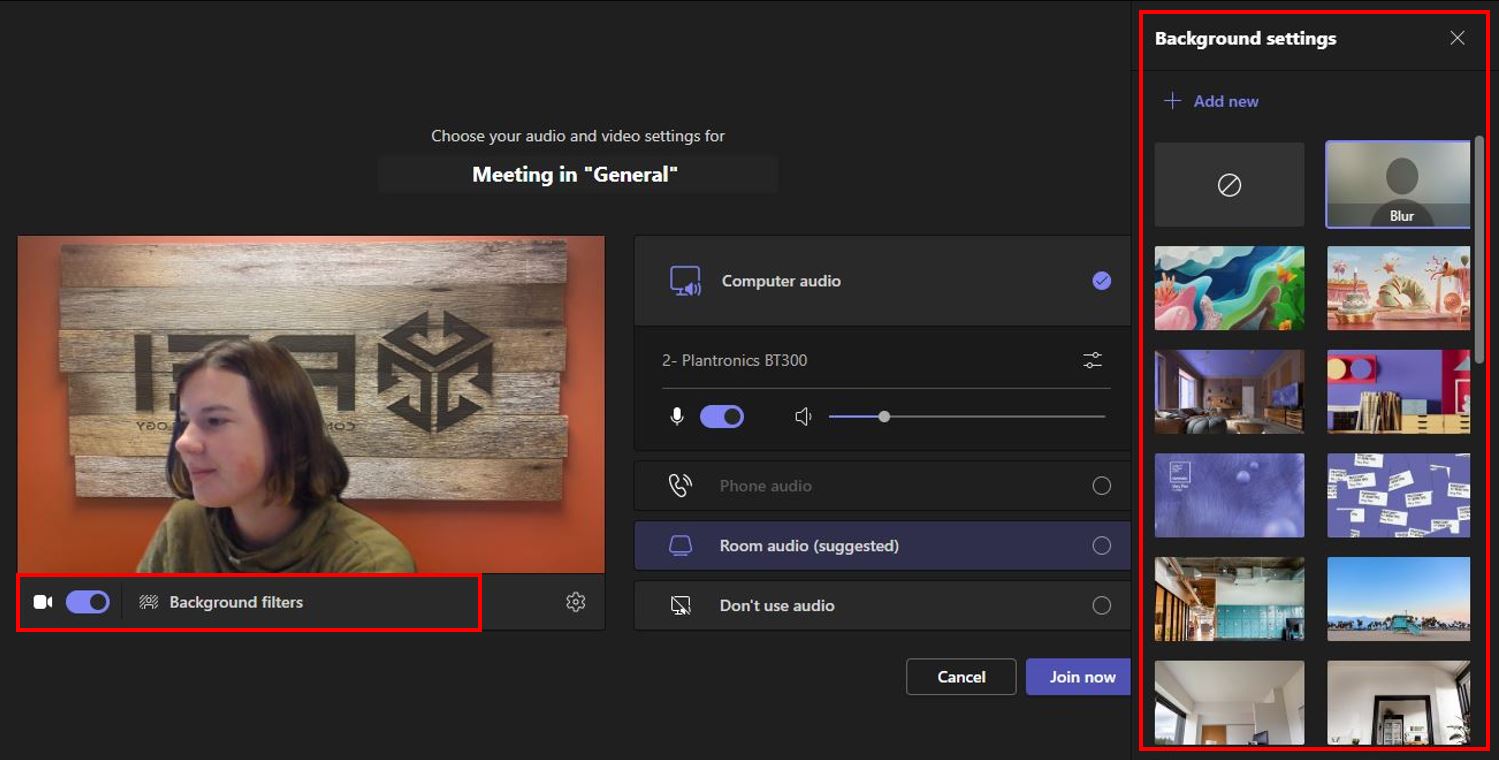 Microsoft Teams How To Set Your Video Background PEI