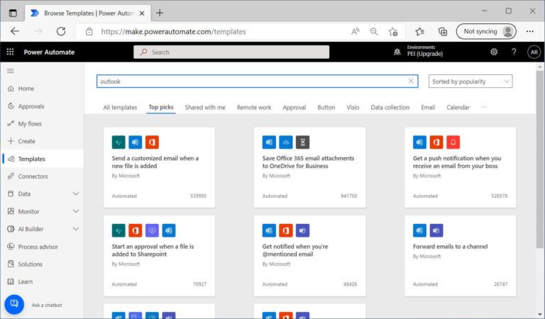 [VIDEO] How to Use Templates in Power Automate - PEI