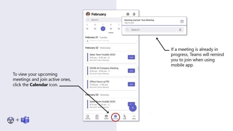 Microsoft Teams Mobile App Guide Pei